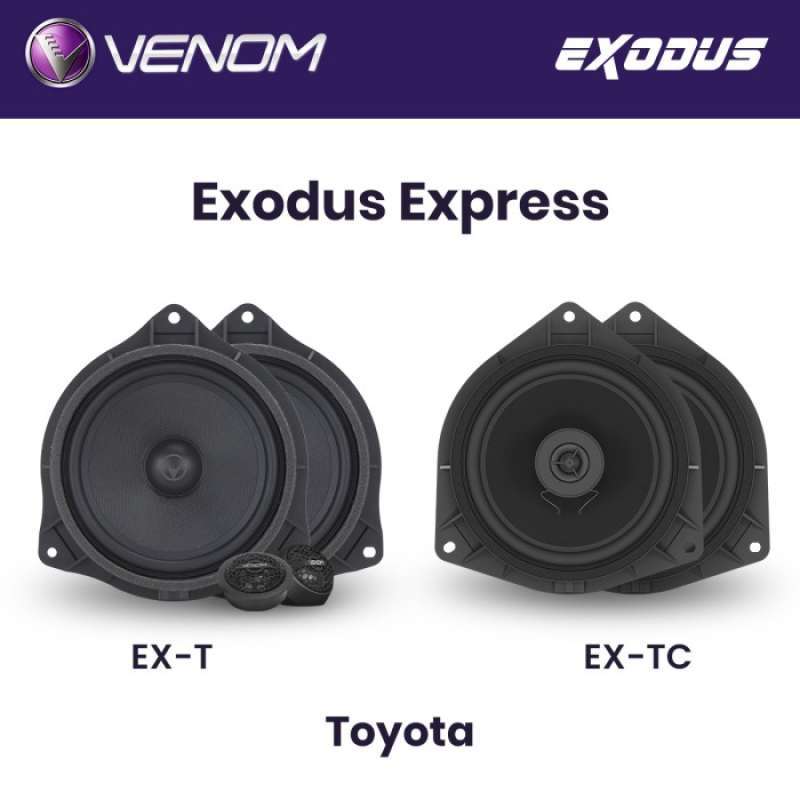 Promo Venom Paket Speaker Mobil Express Exodus Gratis Instalasi Baru ...