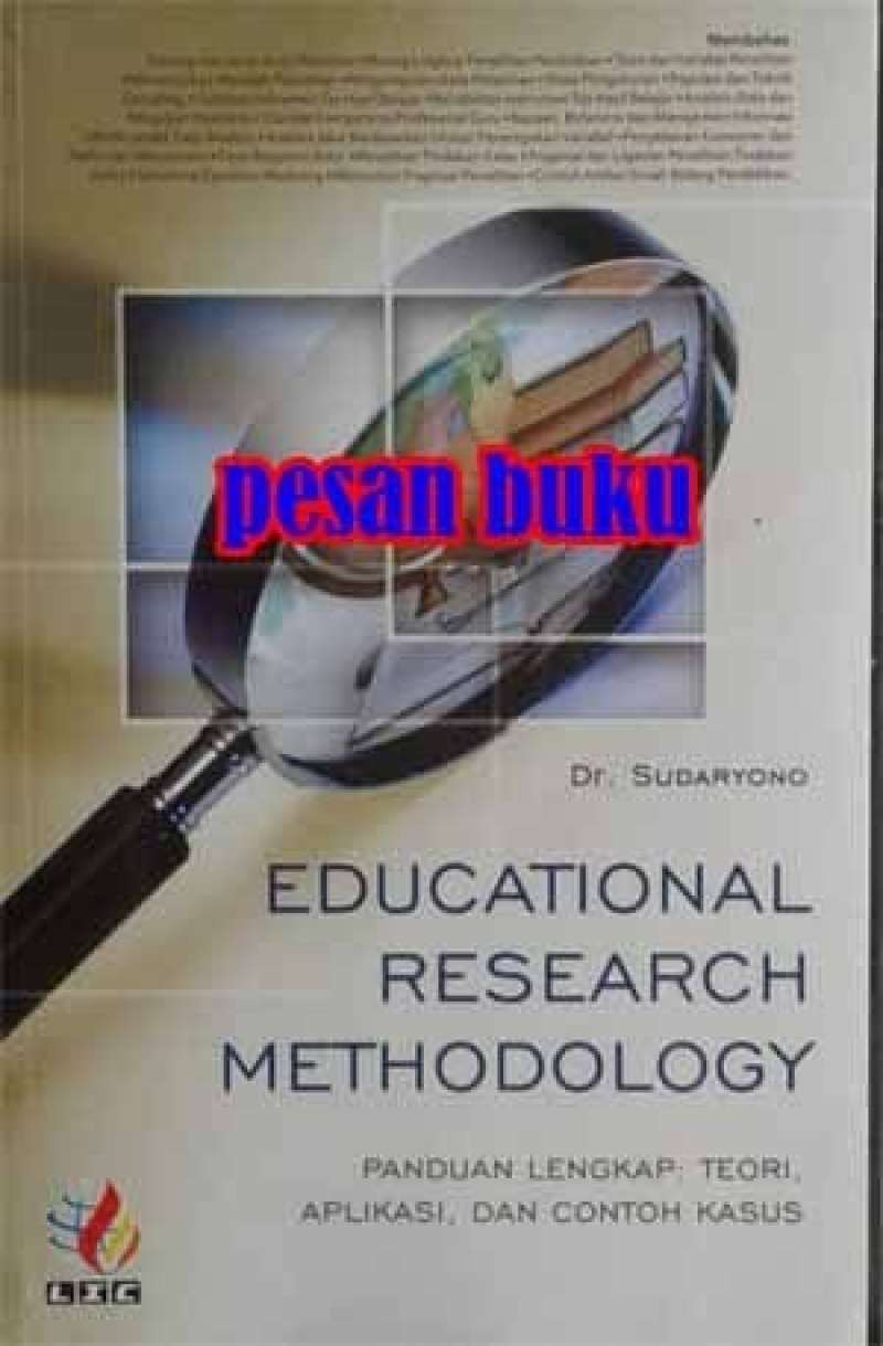 Promo Buku Educational Research Methodology Panduan Lengkap Teori ... Promo Buku Educational Research Methodology Panduan Lengkap Teori ...