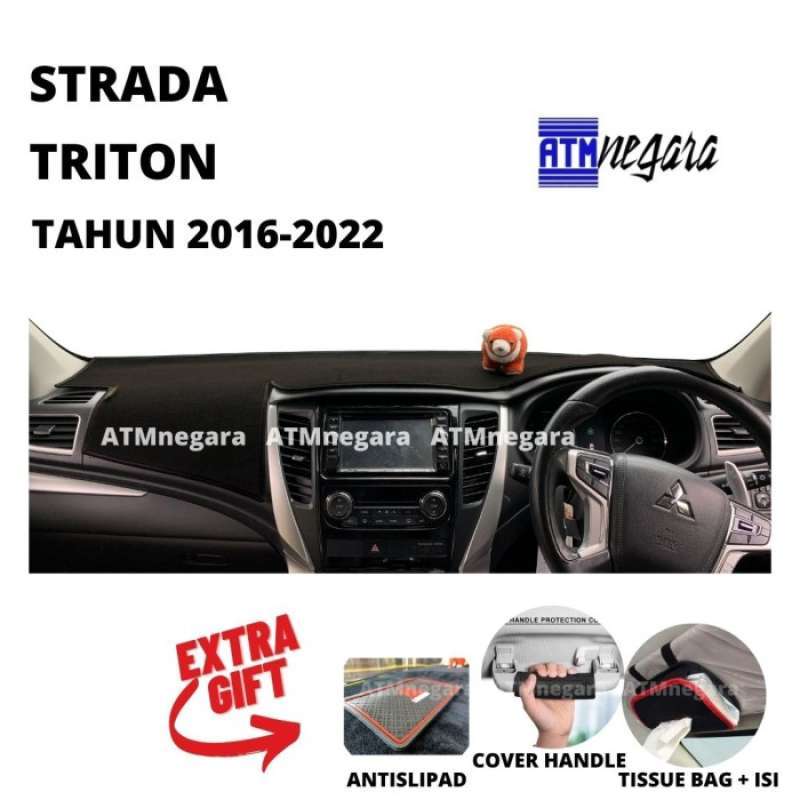 Promo Aksesoris Premium Cover Dashboard Mobil Strada Triton Gen 2 ...