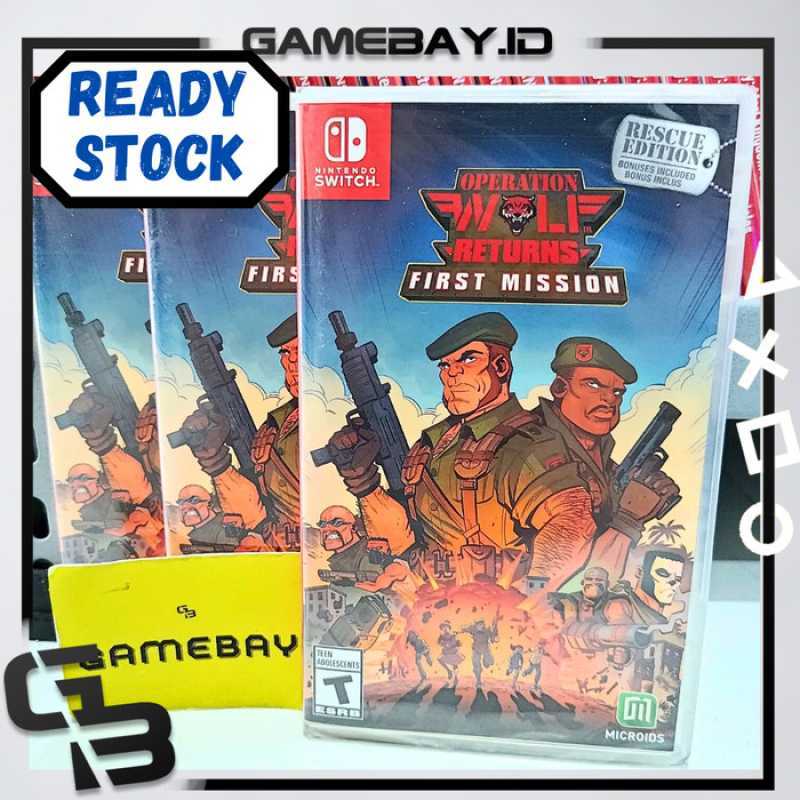 Jual Nintendo Switch Operation Wolf Returns : First Mission -rescue ...