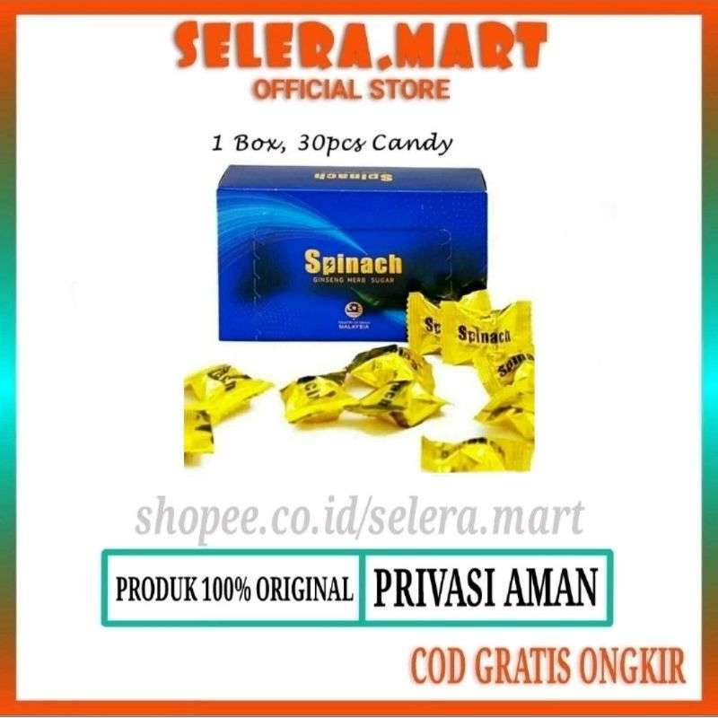 Jual Spinach Candy Permen Spinach Original Isi 30pcs , Di Seller Herbal ...