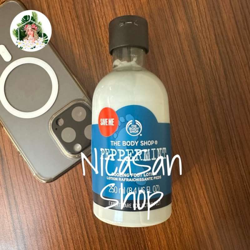 Jual The Body Shop Peppermint Foot Lotion 250ml Pelembab Kaki Di Seller ...
