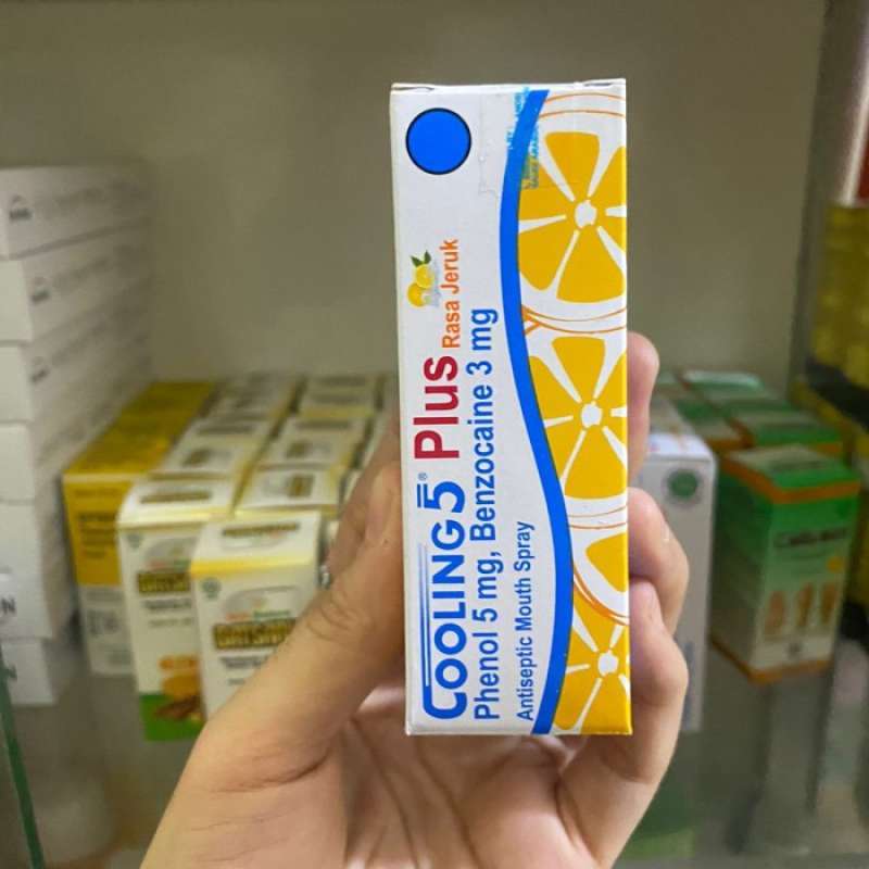 Jual Cooling 5 Spray Plus Obat Sariawan/sakit Gigi Di Seller Aghanim ...