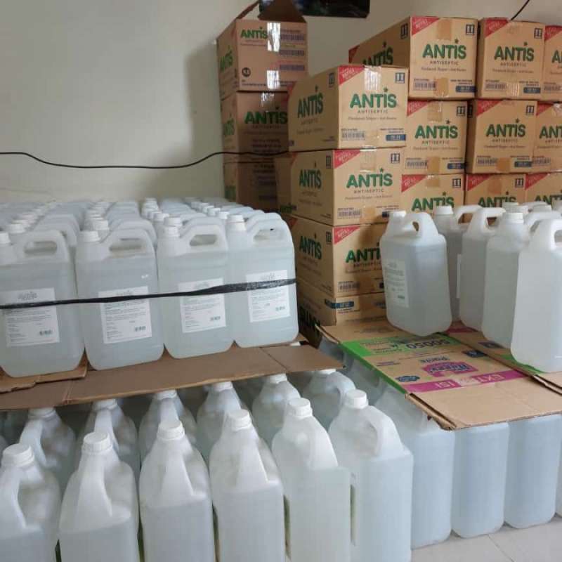 Jual Antis Jerigen 5 Liter Aroma Jeruk Nipis - Hand Sanitizer Di Seller ...