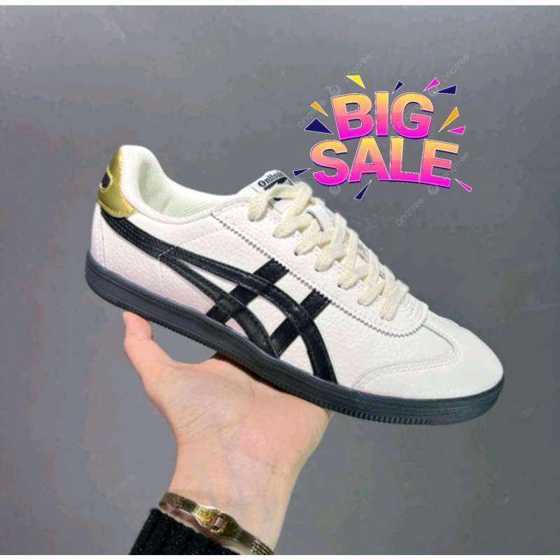 Promo Sepatu Onit Tokuten White Black Bnib - 44 Diskon 50% Di Seller ...