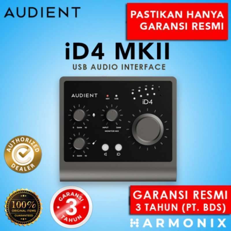 Jual Audient Id4 Mkii Mk2 Usb Audio Interface 2 Channel Di Seller Midicamp - Harapan Jaya, Kota ...