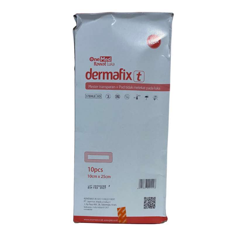 Promo Dermafix T 10 Cm X 25 Cm/ Plester Luka Transparan Anti Air Box ...