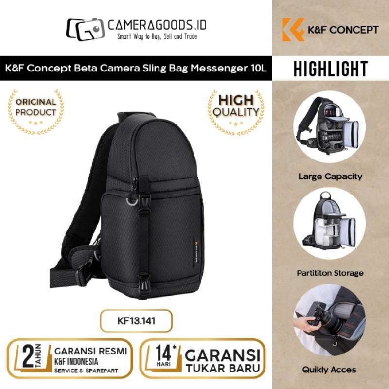 Promo Knf K&f Concept Beta Camera Sling Bag Messenger 10l Tas Kamera ...