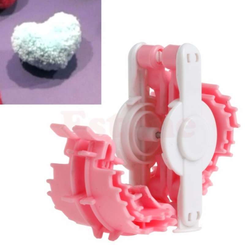 Jual Heart Shape Pom Pom Maker - Alat Membuat Pom Pom Bentuk Hati ...