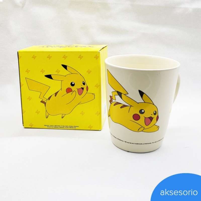 Jual [official Merchandise] Mug Gelas Pikachu Pokemon Asia Indomaret ...