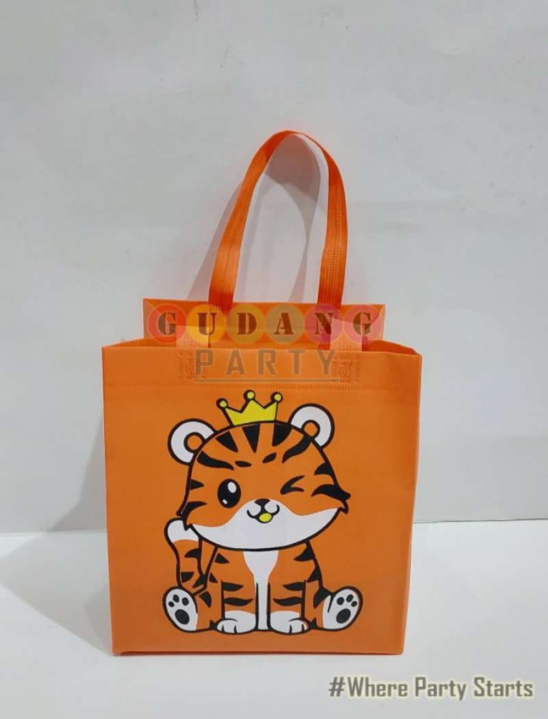 Jual Spunbond Box Press Animal/tas Ultah Animal/tas Souvenir Ultah ...