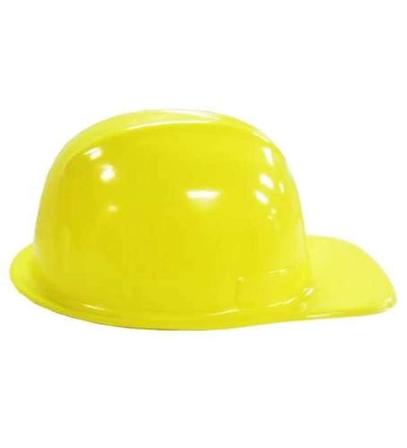 Jual Yellow Construction Hat For Adults - 12 Plastic Builder Hats Di ...