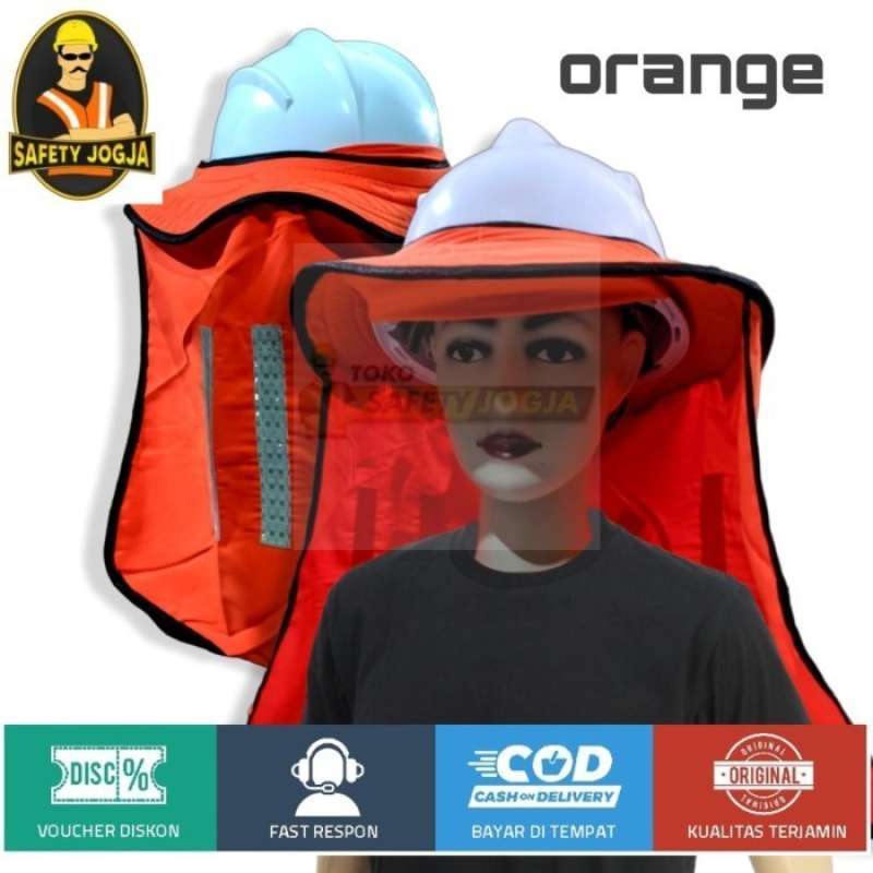 Jual Topi Pelindung Panas Sunbrim / Safety Hat Untuk Helm Proyek ...