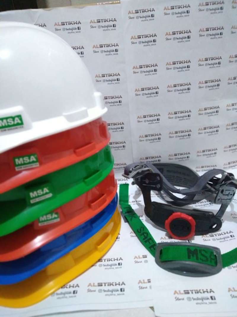 Jual Helm Safety Sni Msa Lokal Plus Fastrack Helm Proyek Pelindung ...