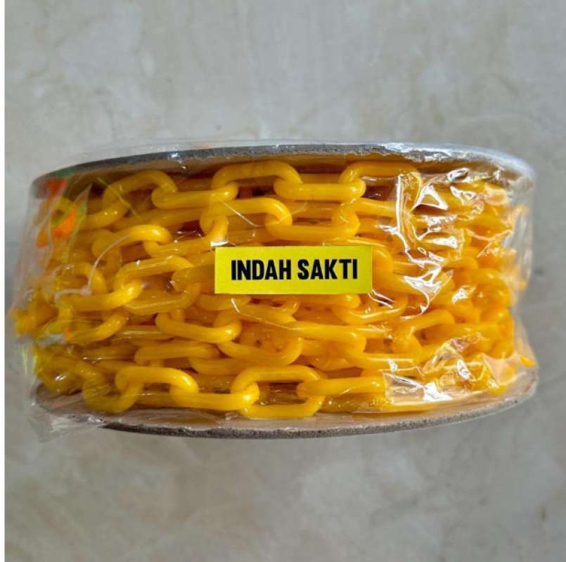 Jual Rantai Plastik 6 Mm - Stick Cone Chain - Rantai Safety Cone 20 ...
