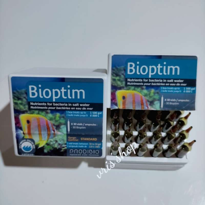 Promo Bioptim Prodibio 1 Kotak 30 Ampule Obat Atau Nutrisi Ikan Hias ...