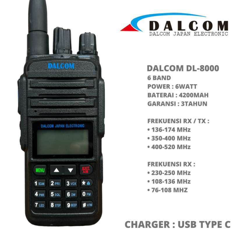 Promo Ht Japan Dl-8000 Dual Band Vhf & Uhf Diskon 23% Di Seller Mari ...