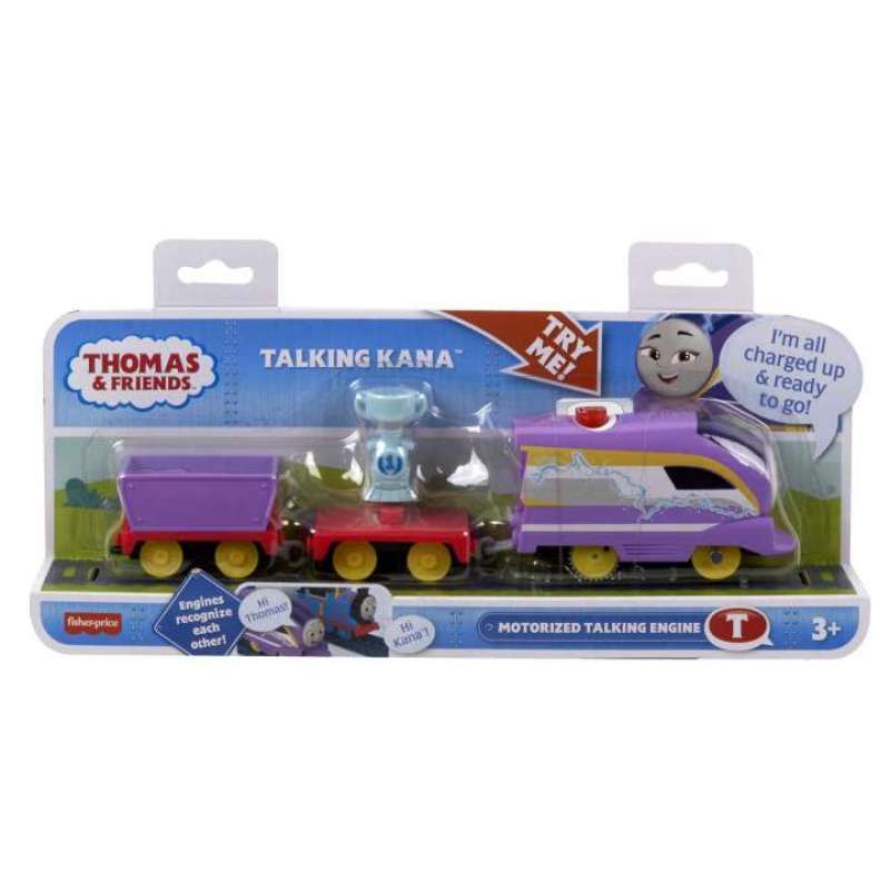 Promo Thomas & Friends Talking Kana Toy Train, Motorized Engine With ...