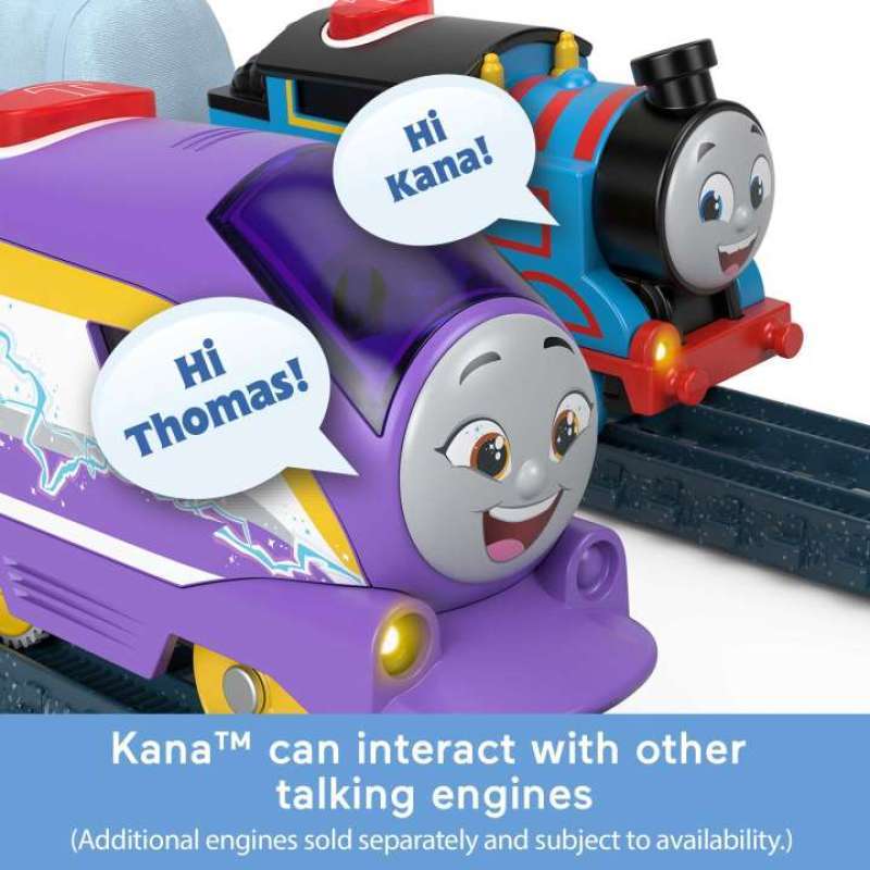 Promo Thomas & Friends Talking Kana Toy Train, Motorized Engine With ...