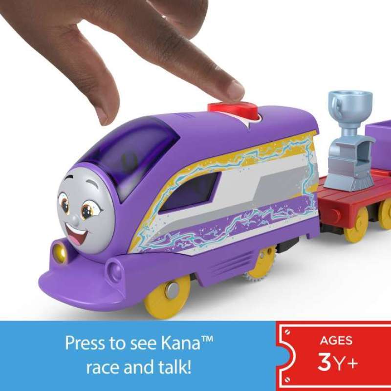 Promo Thomas & Friends Talking Kana Toy Train, Motorized Engine With ...