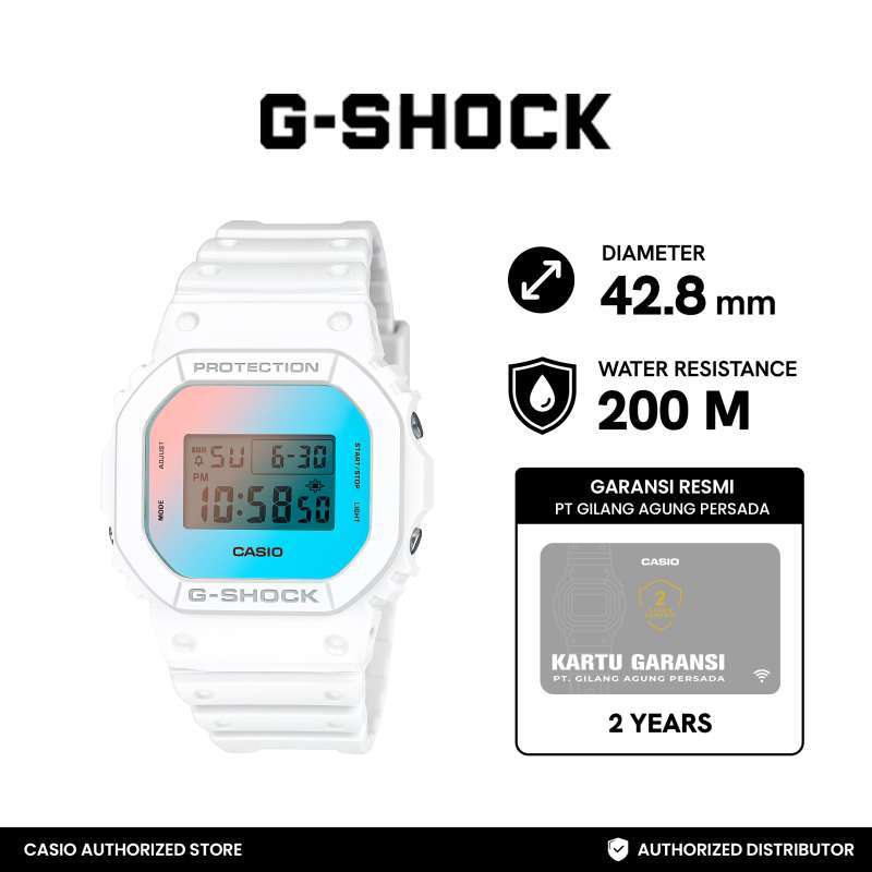 Promo Jam Tangan Pria G-shock Dw-5600tl-7dr Digital Diskon 25% Di ...