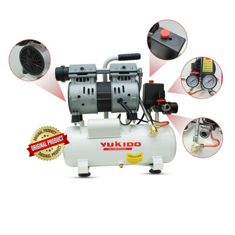 Jual Mesin Kompresor Angin Listrik Direct Compresso 550w 8l Mesin Pompa ...