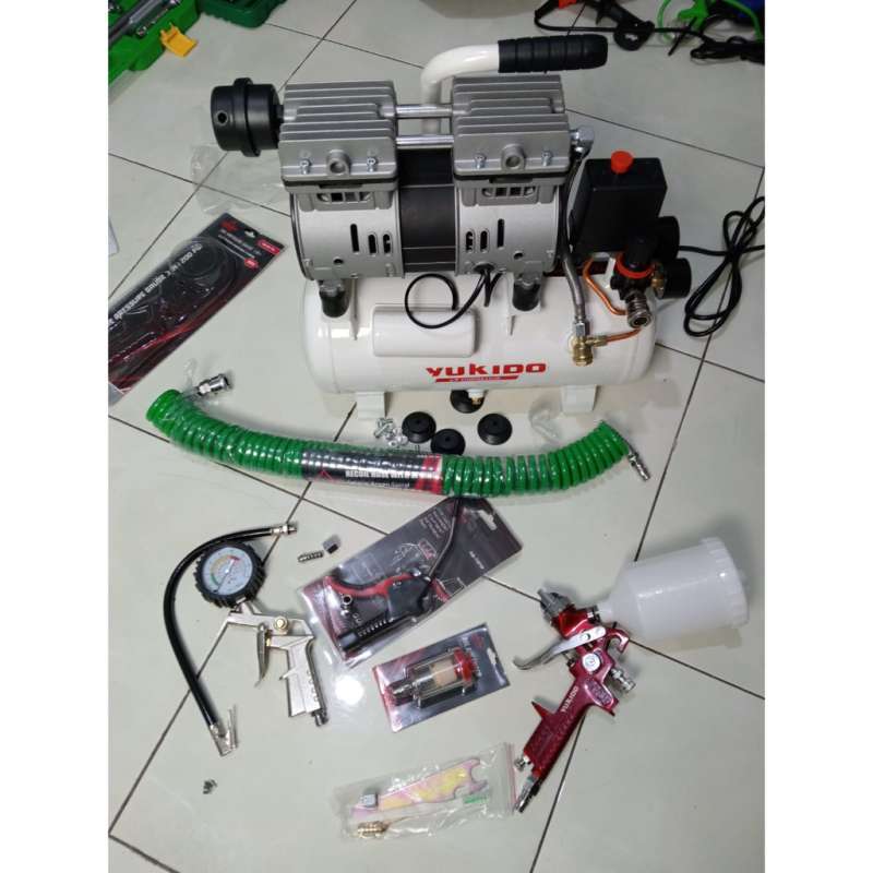 Jual Mesin Kompresor Angin Listrik Direct Compresso 550w 8l Mesin Pompa ...