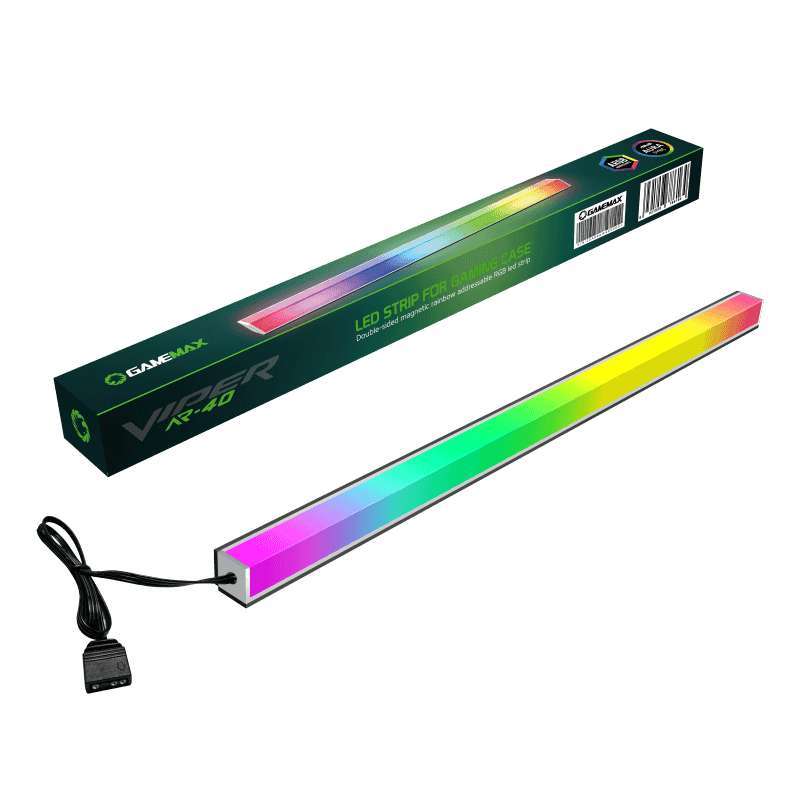 Jual Gamemax Viper Ar40 Double Sided Argb Led Strip Di Seller Foursquare Computer - Babakan ...