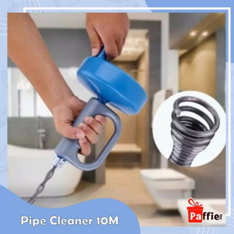 Jual Pipe Cleaner 10 Meter Pembersih Saluran Pipa Air Anti Mampet ...