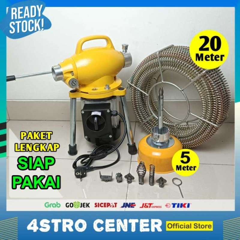 Jual Paket Solusi Saluran Pipa Mampet Mesin Ridgid Drain Cleaner ...