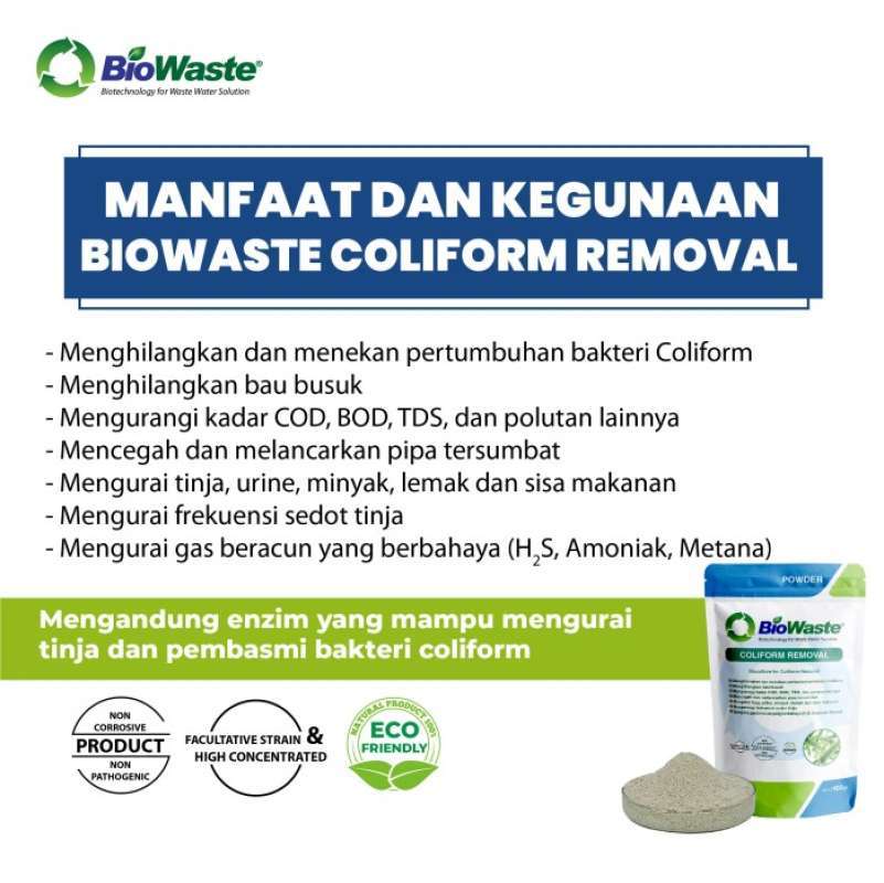Jual Biowaste Bubuk Bakteri Pengurai Limbah 100 Gram - Pond Clarifier ...