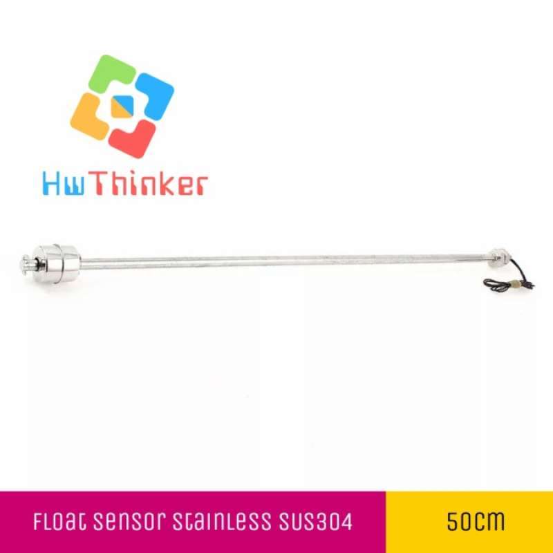 Jual Stainless Steel Float Switch Tank Water Level Sensor Air 500mm ...