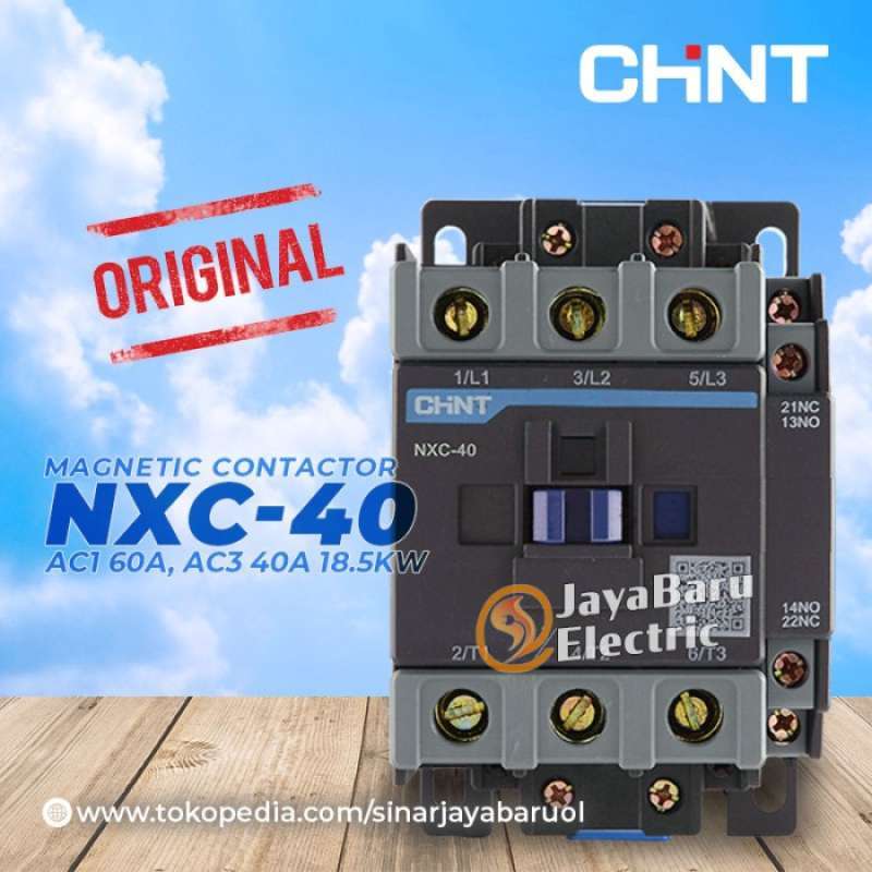 Jual Contactor Kontaktor Chint Nxc-40 24v 36v 110v 220v 400v - 380v Di Seller Yama - Cengkareng ...