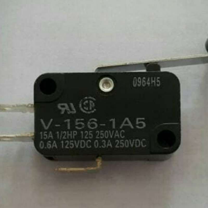 Jual Mini Micro Switch Omron V-156-1a5 Plat Roda Panjang Limit Switch ...