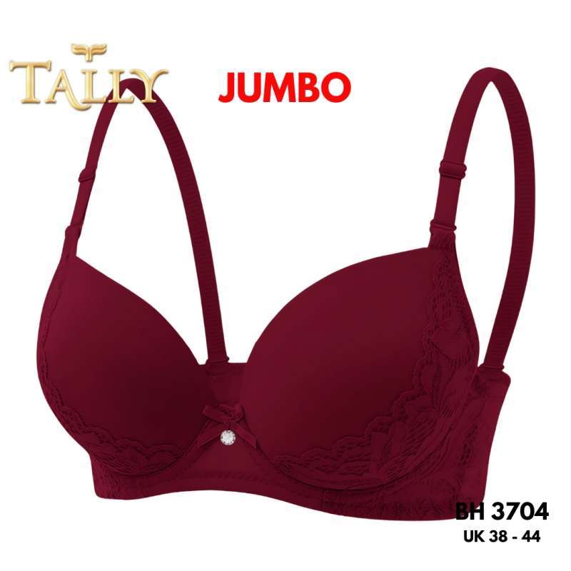 Jual Tally Bra Wanita Jumbo Ada Kawat Busa Tipis Bahan Renda Nilon Cup ...