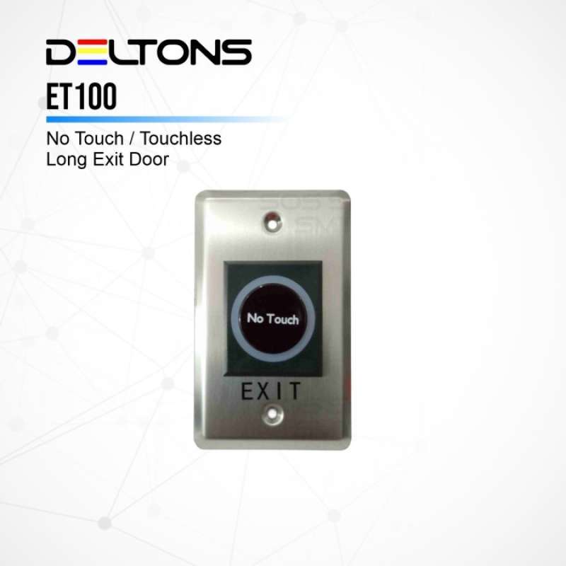 Jual No Touch Contactless Et200 Exit Button Access Control Di Seller ...