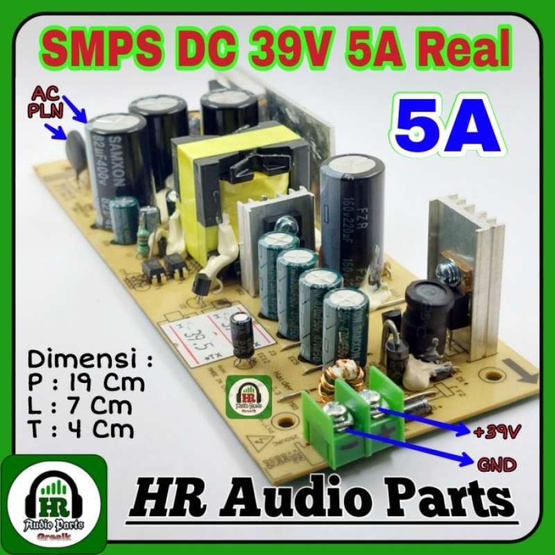 Jual Smps Dc 40v 5a Real 5 Amper Dc 39v Switching Power Supply Psu Ac 220v Di Seller Aghanim ...