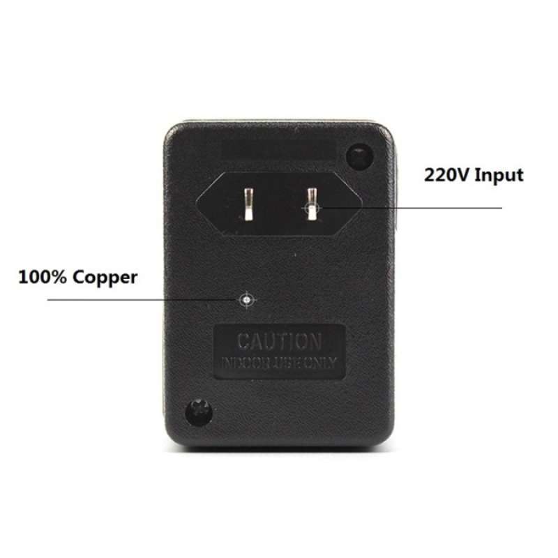Jual Step Up Down Ac Voltage Adaptor 220v To 110v 110v To 220v 50w Portabel Di Seller Aghanim ...