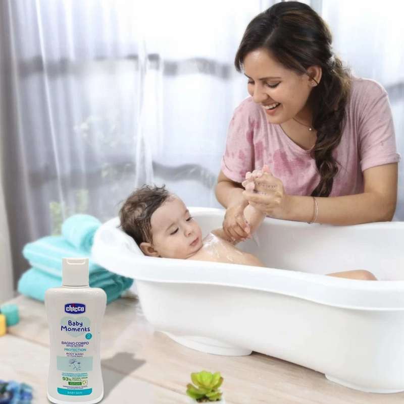Jual Chicco Baby Moments Body Wash Protection 200ml Sabun Badan Bayi ...