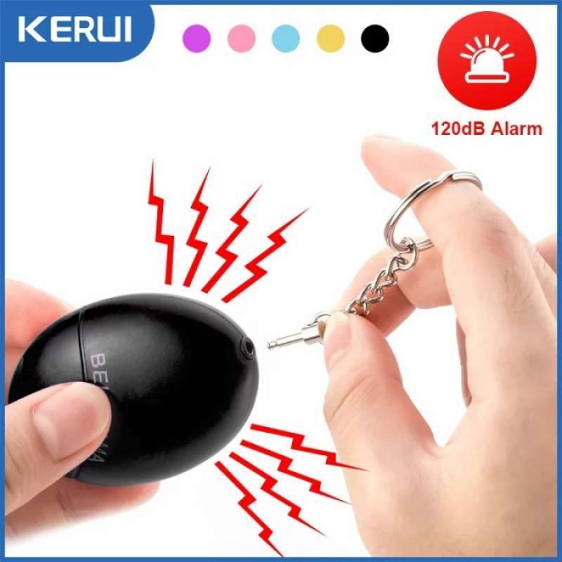Jual Alarm Portable Sos Kerui Gantungan Kunci Darurat - Merah Muda Di ...