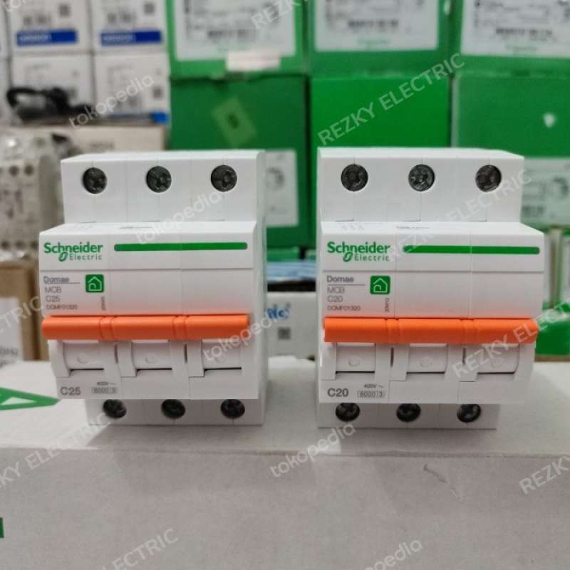 Jual Schneider Mcb Domae New 3p 6a 10a 16a 20a 25a 32a 40a 50a 63a Original - 16a Di Seller ...