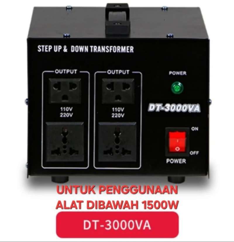 Jual Johsun Dt Series Step Down & Step Up Transformer Trafo 110v - 220v Di Seller Aghanim ...