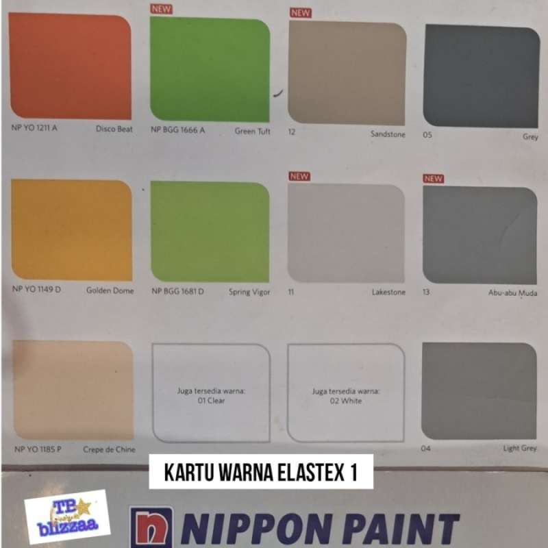 Jual Elastex 20 Kg Waterproof 3 In 1 Putih / Abu 20 Kg Pail Nippon ...