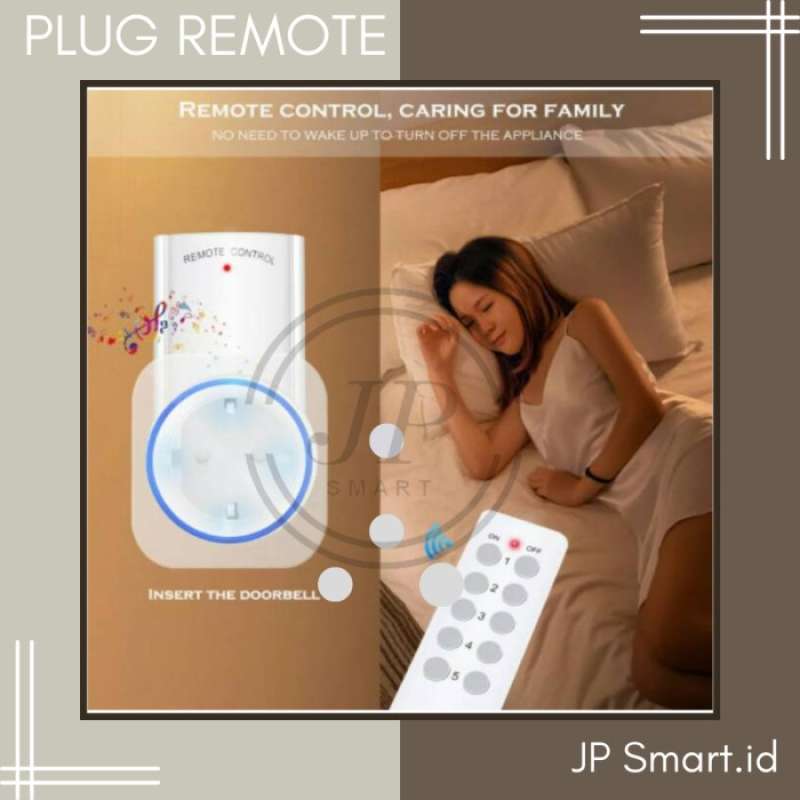 Jual Plug Wireless On Off Stop Kontak With Remote Socket Colokan ...