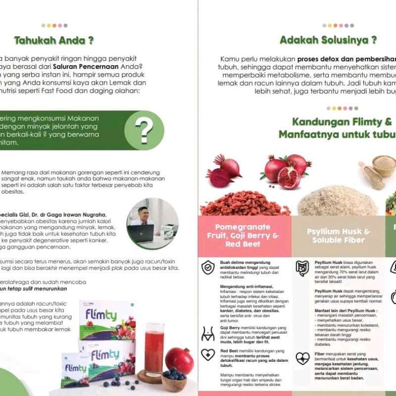 Jual Flimty Fiber Rasa Blackcurrant - 16 Sachet Di Seller Karuna Sukses ...