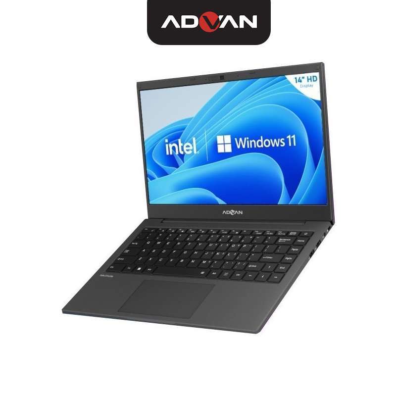 Jual Notebook Advan Soulmate 1405 N4020 4gb 128gb Win11 Black Di Seller ...