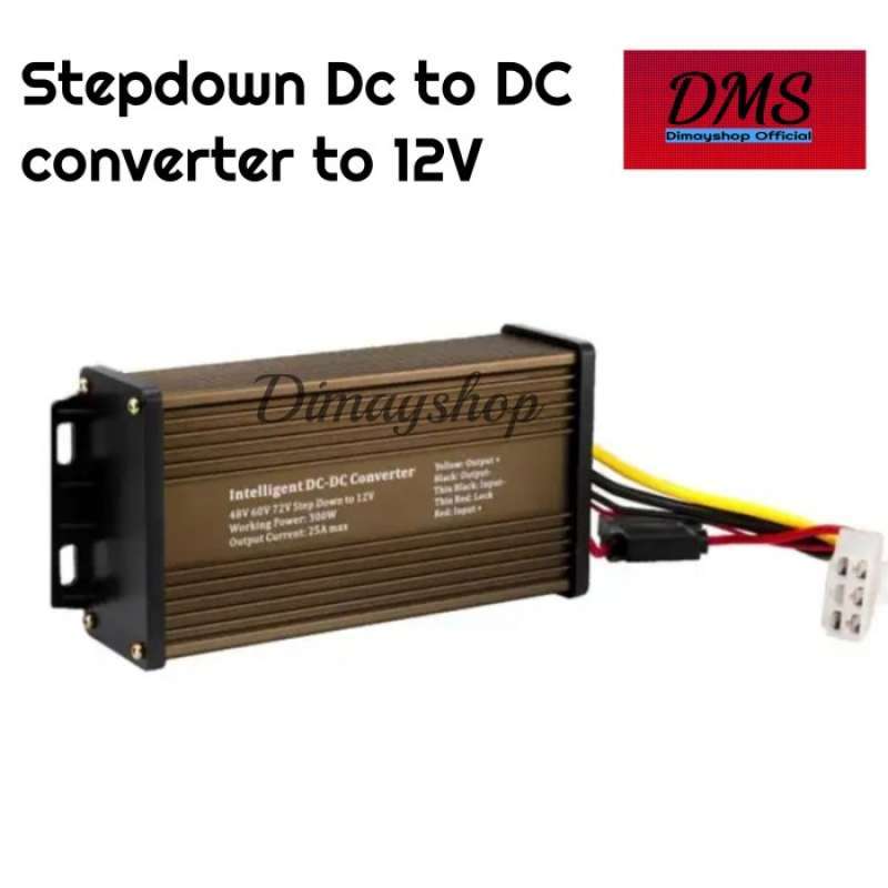 Jual Stepdown Converter Dc To Dc 48v - 120v To 12v Max 15a 180watt Dc Di Seller Raindrop ...