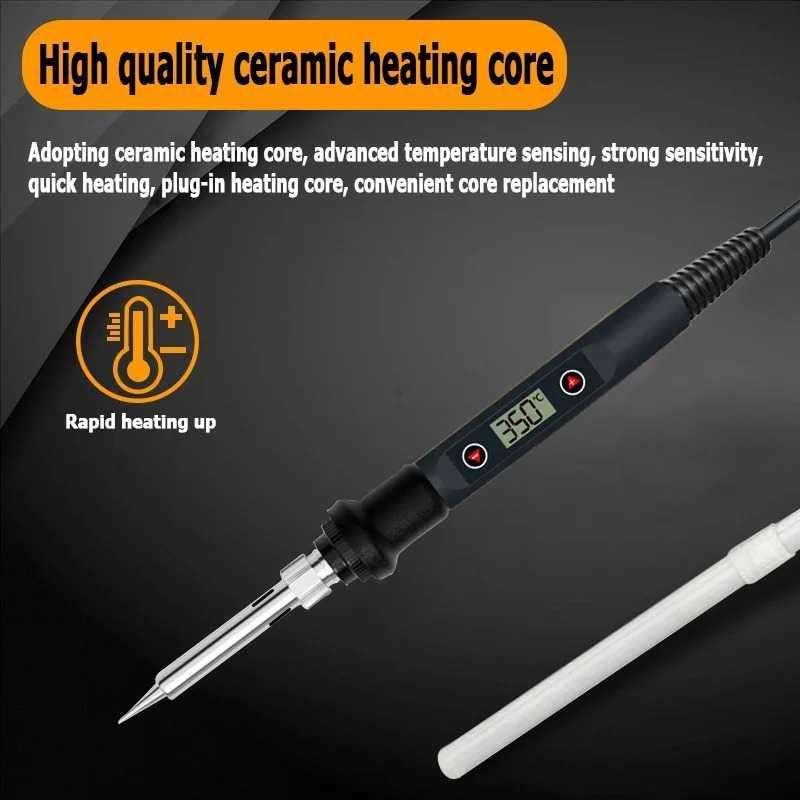 Jual Diye Solder Listrik Digital Lcd Adjustable Temperature Soldering ...