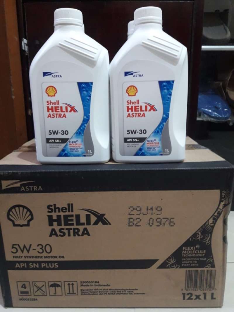 Promo Oli Mesin Shell Astra Kemasan New Sae 5w-30 Baru Diskon 45% Di ...
