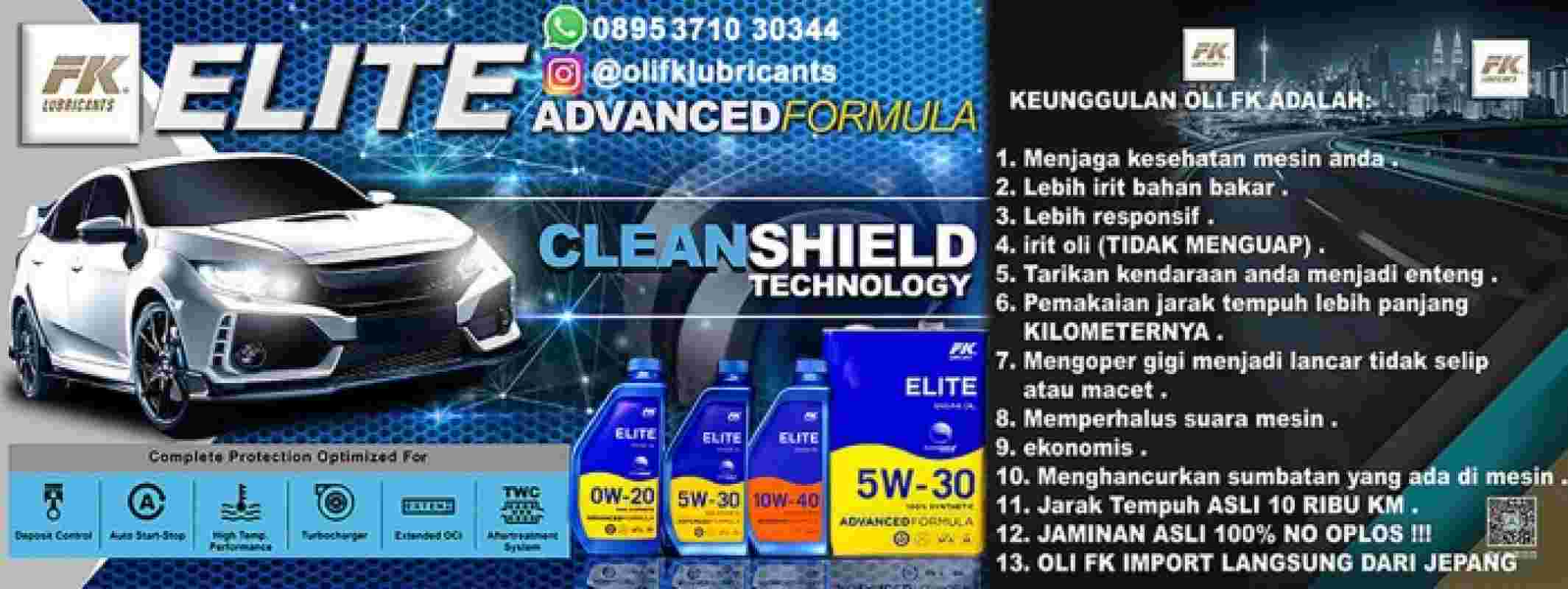 Promo Oli, Oli Fk, Mobil, Matic, Atf, Bensin, Diesel, Eco Mv, 1 Liter ...